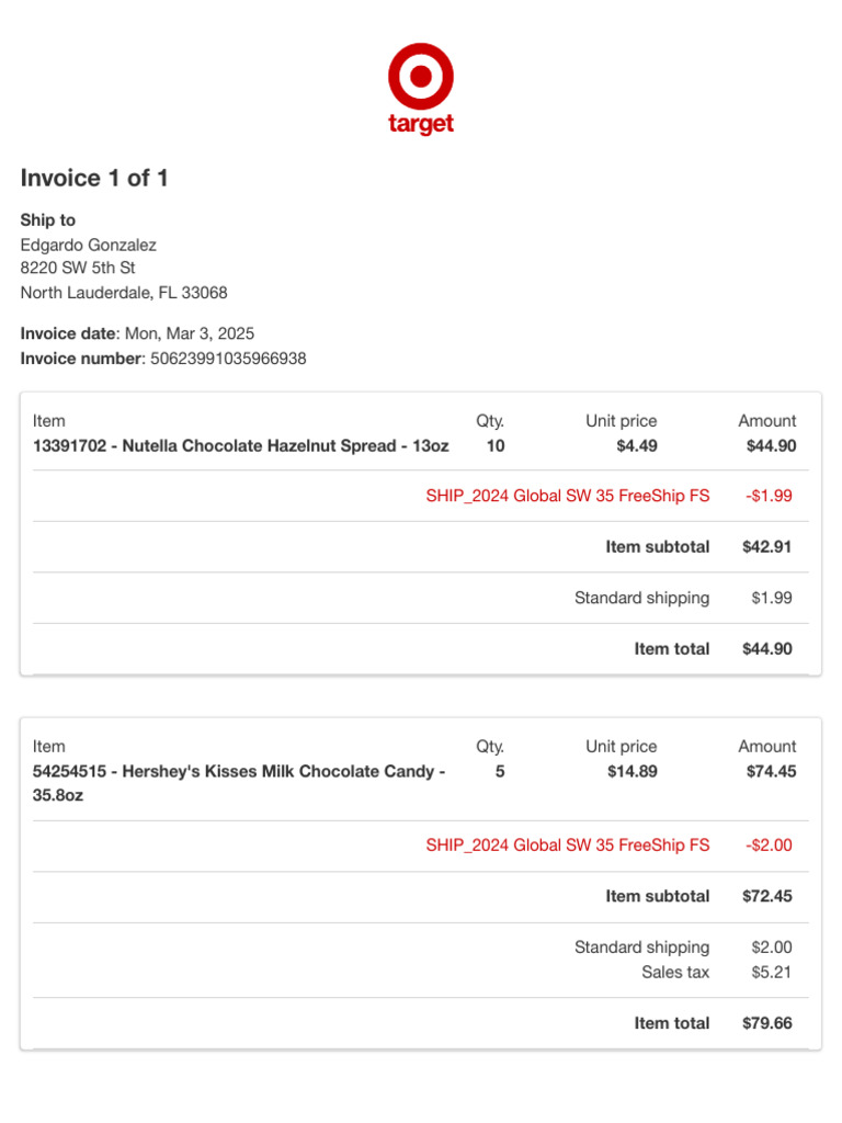 Orders _ Invoice Details | PDF
