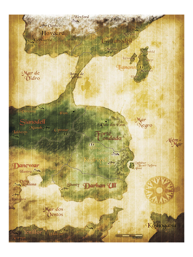 Mapa Taenarum A3 | PDF