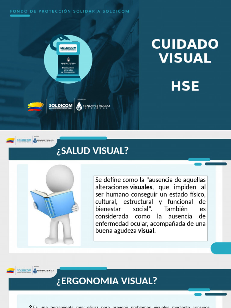 Capacitación Cuidado Visual | PDF | Lentes