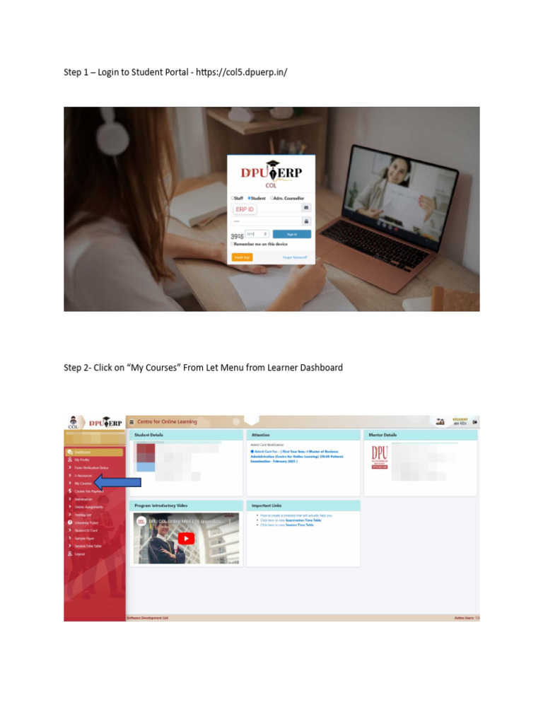 How To Watch Exam Demo Session Recorded Video | PDF