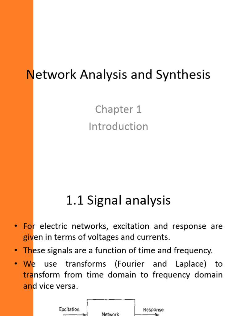 Chapter 1 | PDF | Electronic Filter | Network Analysis (Electrical Circuits)