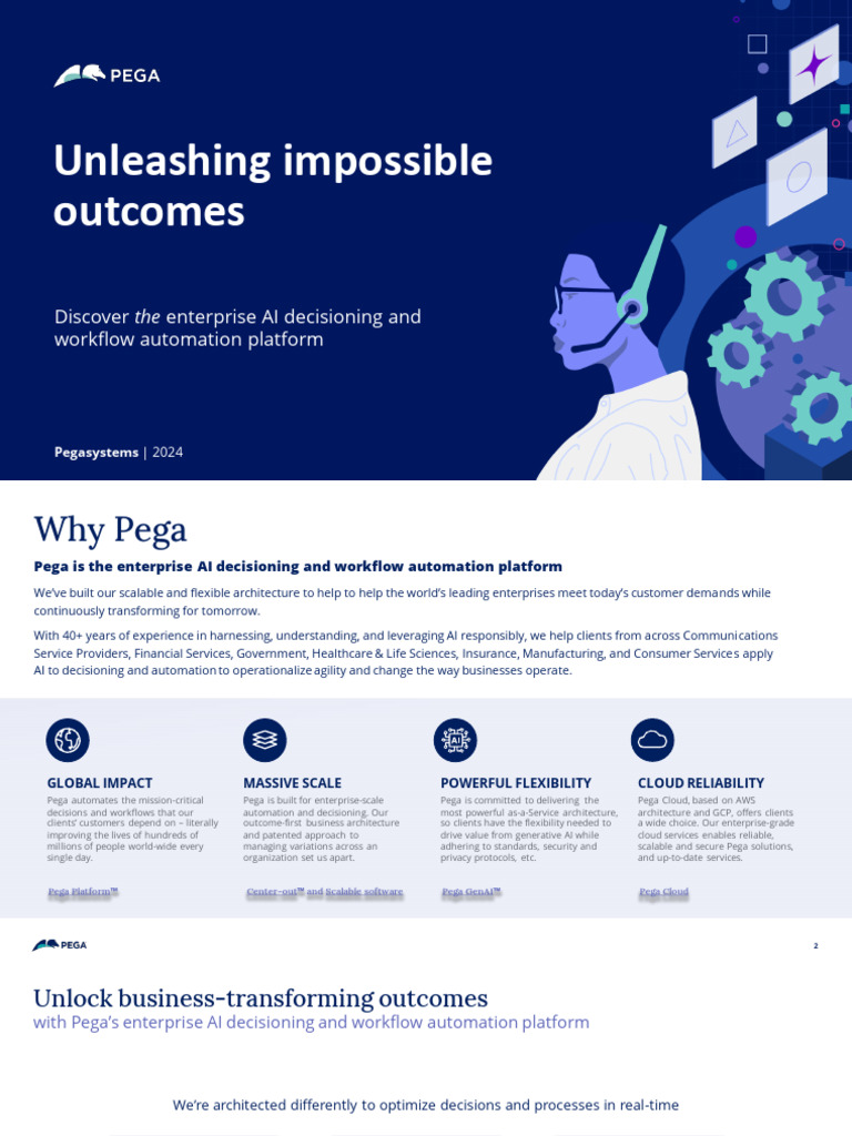 Pega Introduction + Values Infinity 24 | PDF | Cloud Computing | Automation