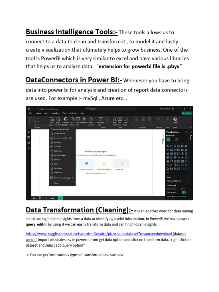 PowerBI Compressed | PDF | Matrix (Mathematics) | Data Management