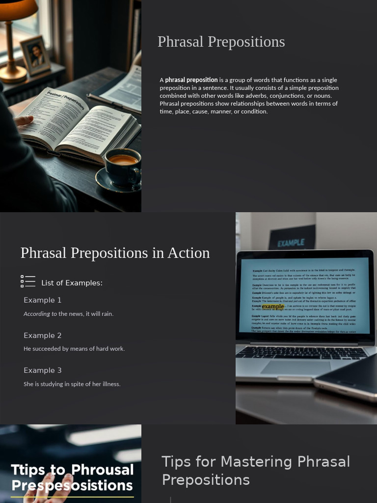 Phrasal Prepositions Mastering These Tricky Words | PDF