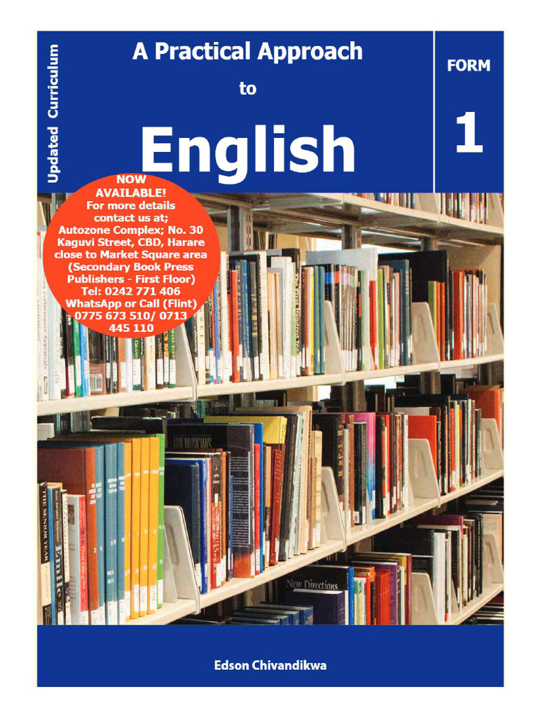 Form 1 A Practical Approach To English | PDF