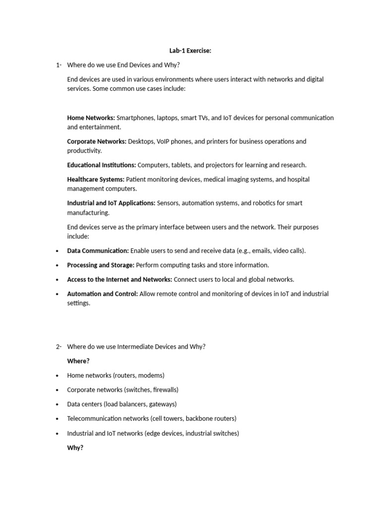 dccn lab 1 | PDF | Computer Network | Internet Of Things dccn lab 1 | PDF | Computer Network | Internet Of Things