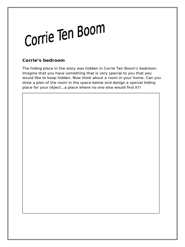 Design Your Own Hiding Place | PDF