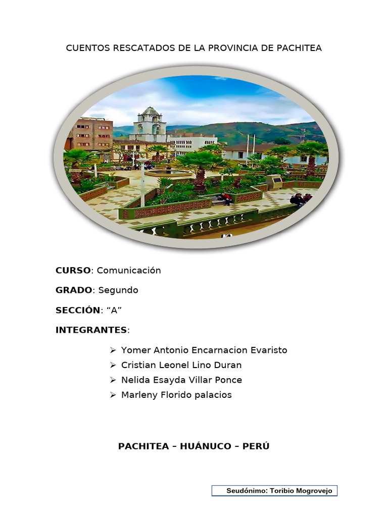Cuentos y leyendas de Pachitea | PDF