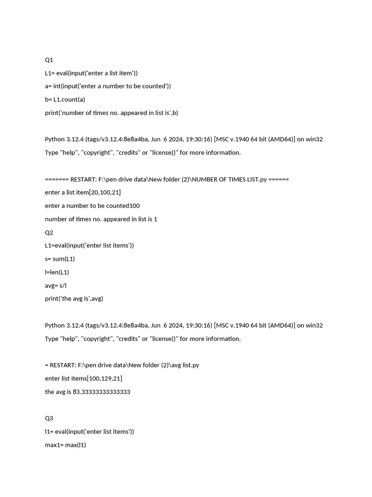Q1 | PDF | Computer Data | Computer Science