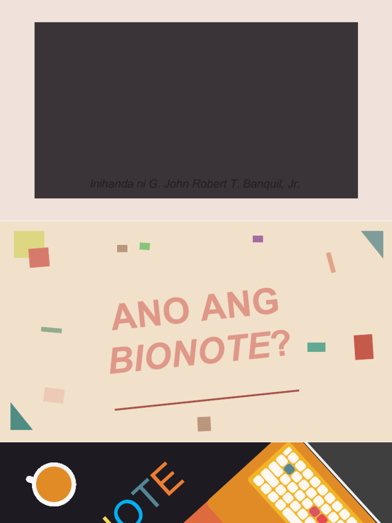 Pagsulat NG Bionote FSPL 4 | PDF