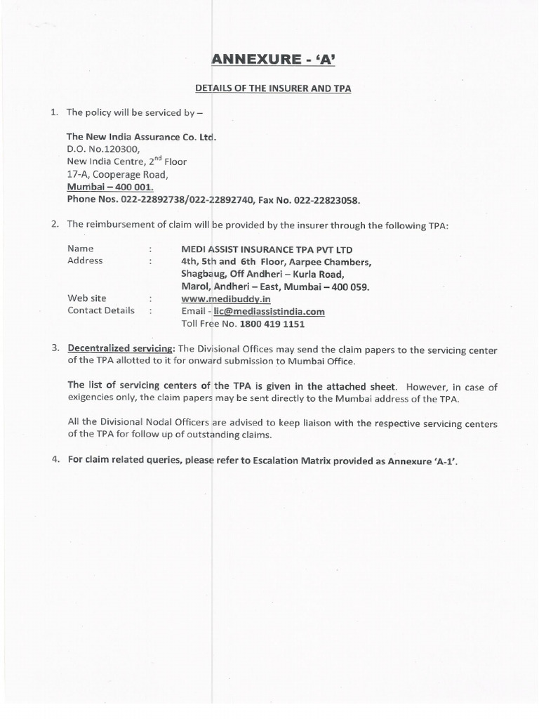 Annexure A | PDF