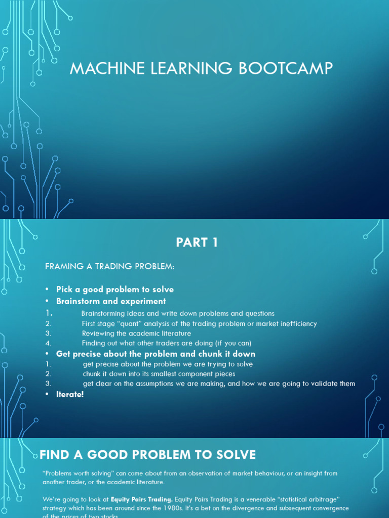 MLbootcamp | PDF | Principal Component Analysis | Cluster Analysis