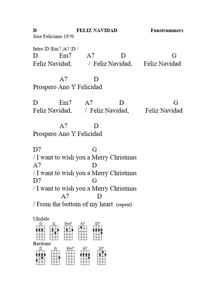 Feliz Navidad D | PDF