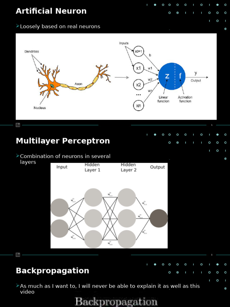 Architectures of Neural Networks - 2 | PDF