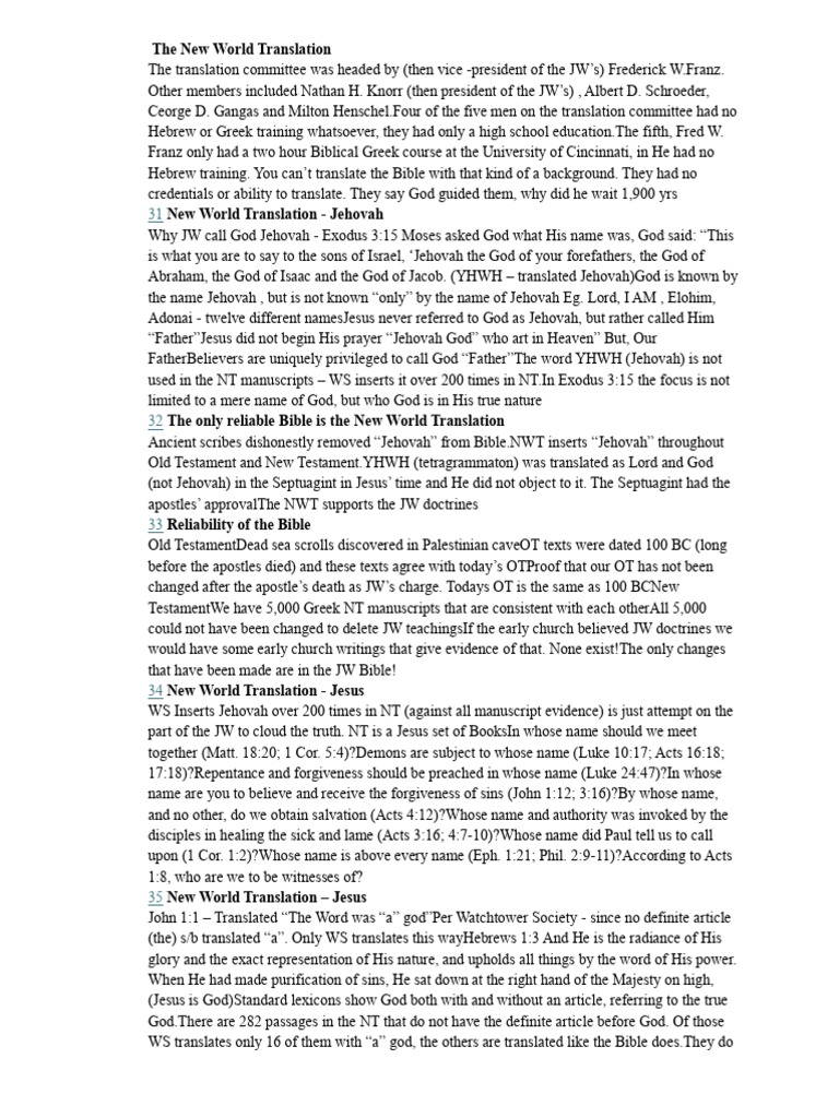 JWS FILE | PDF | Trinity | Assurance (Theology)