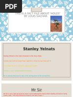 Holes - Character Traits | PDF