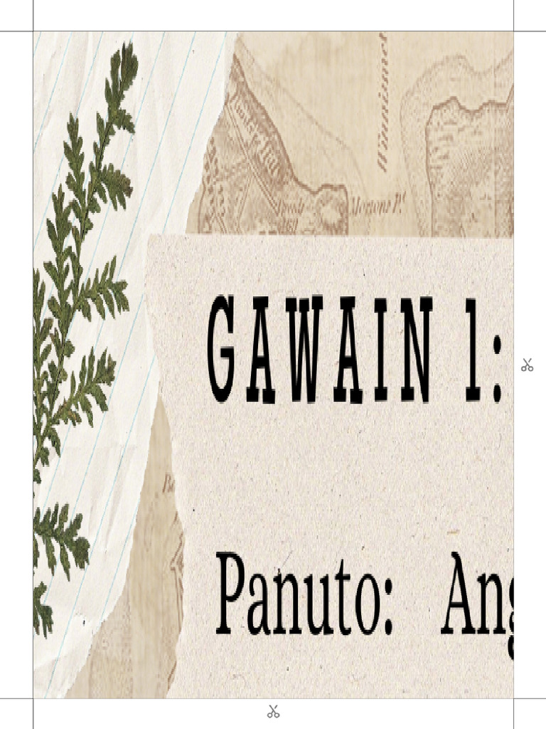 Gawain 1 | PDF