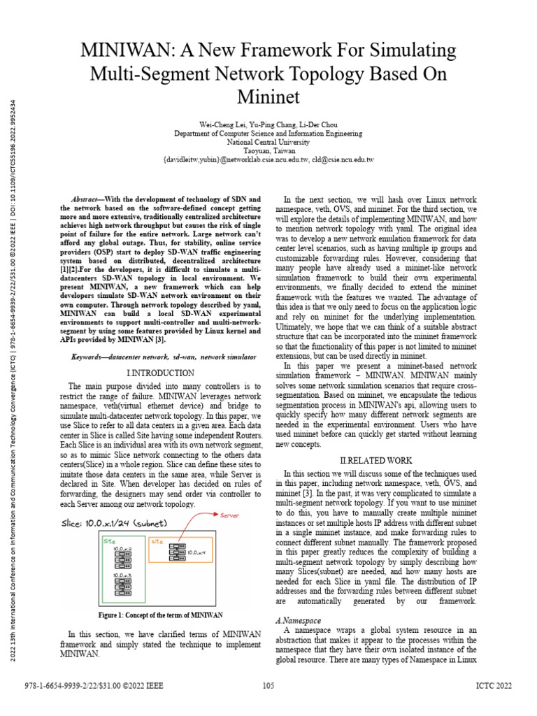 MINIWAN_A_New_Framework_For_Simulating_Multi-Segment_Network_Topology_Based_On_Mininet | PDF ...
