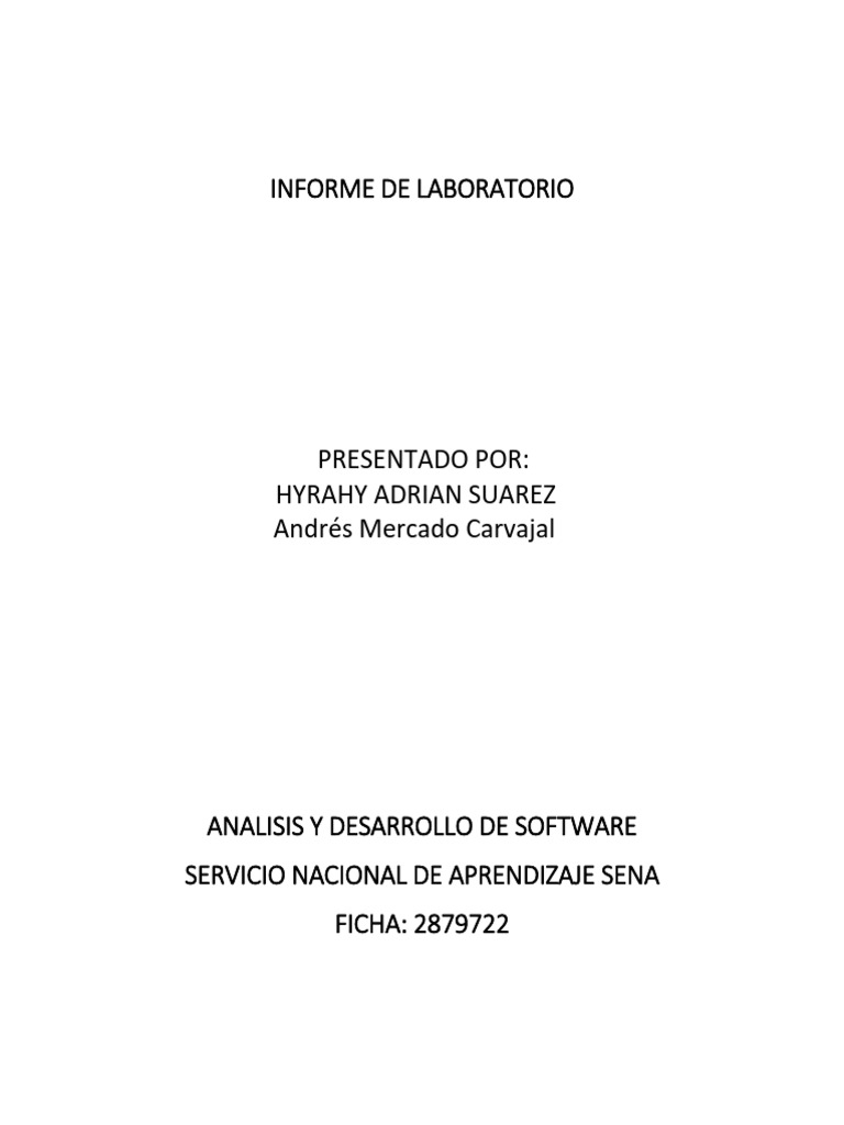 GA3-220201501-AA3-EV01 Informe Laboratorio | PDF | Fricción | Fuerza