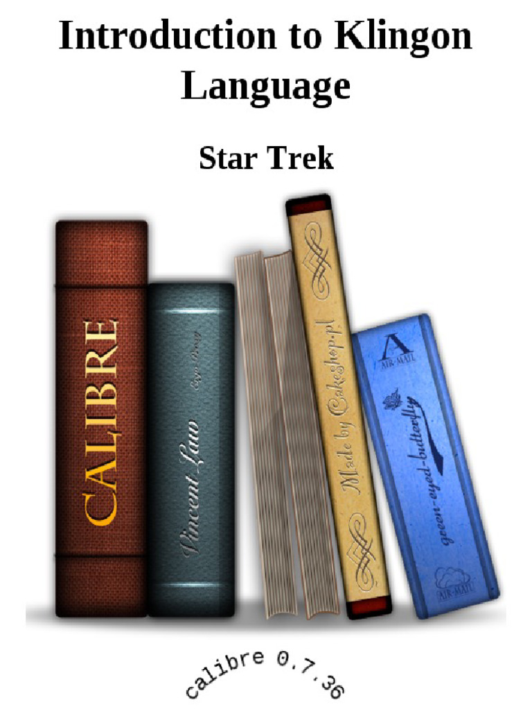 An Introduction to The Klingon Language () (Z-Library) | PDF | Stress ...