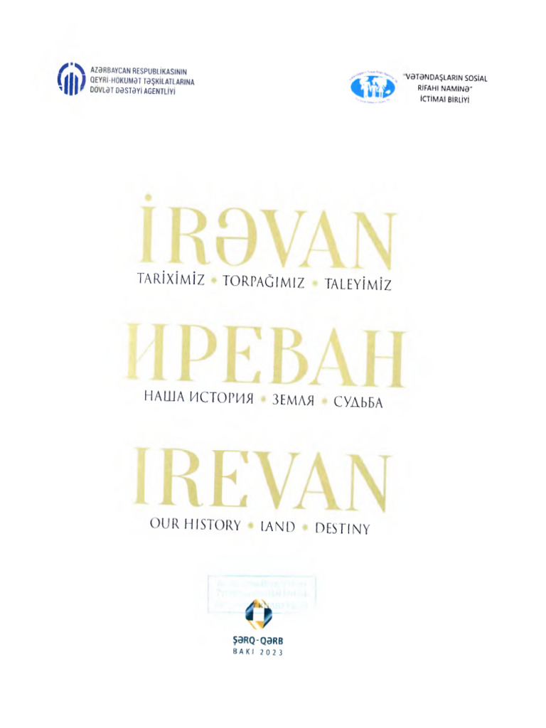 Irevan-tariximiz_torpagimiz_taleyimiz | PDF