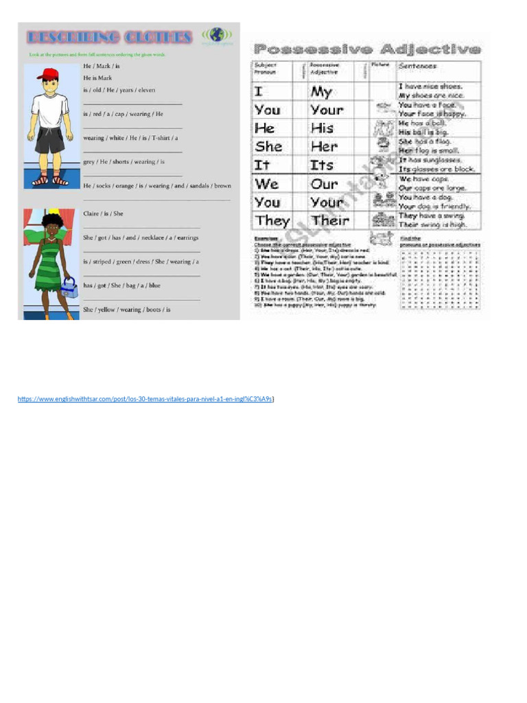 Text Verb To Be | PDF