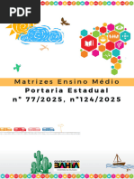 Matriz Curricular EJA Campo - Ensino Médio 2025 | PDF | Pedagogia | Science