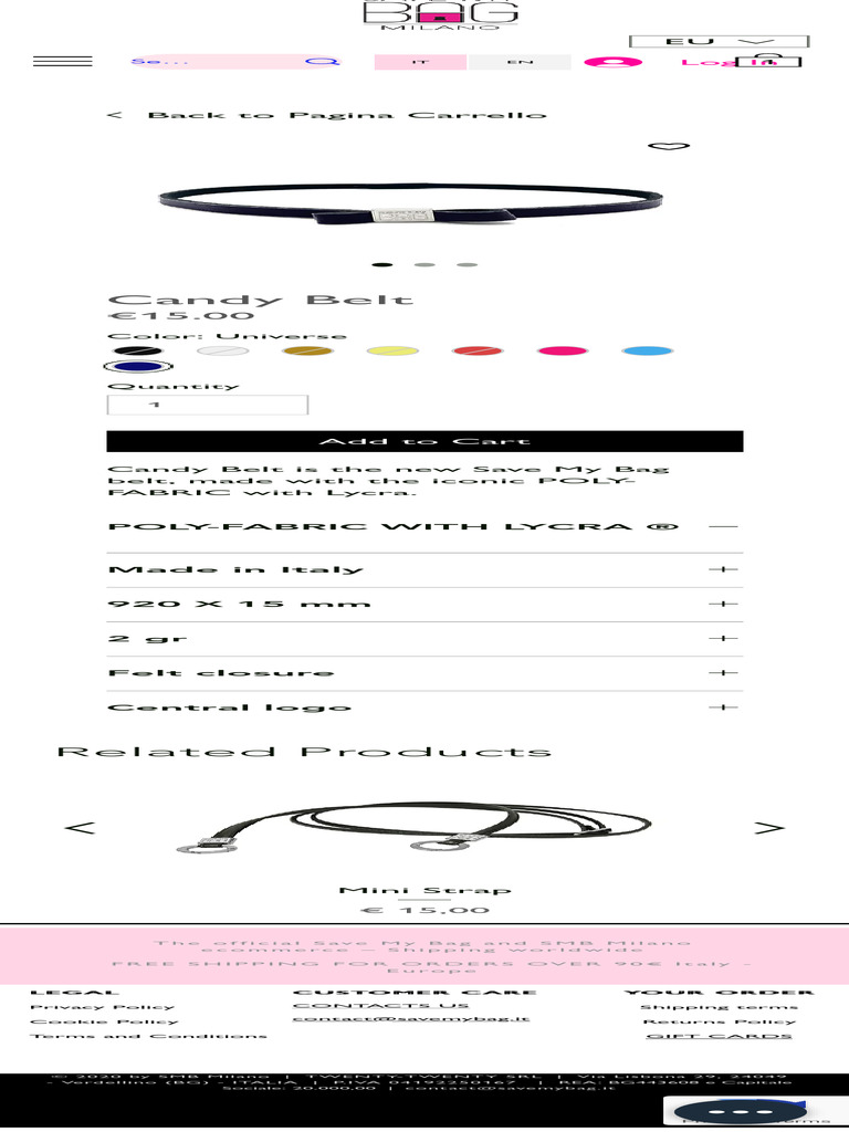 Candy Belt Shop SMB | PDF