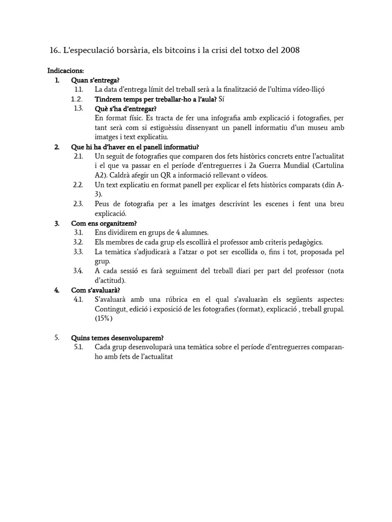 Treball Socials | PDF