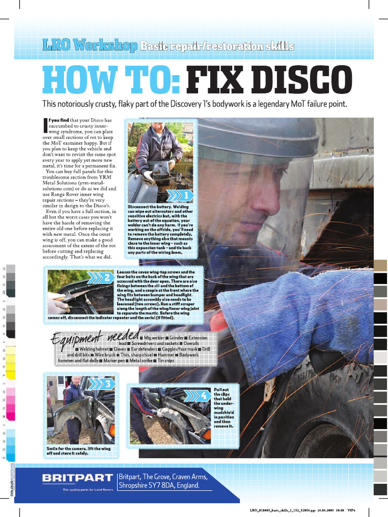 How To - Fix Discovery 1 Inner Wings | PDF