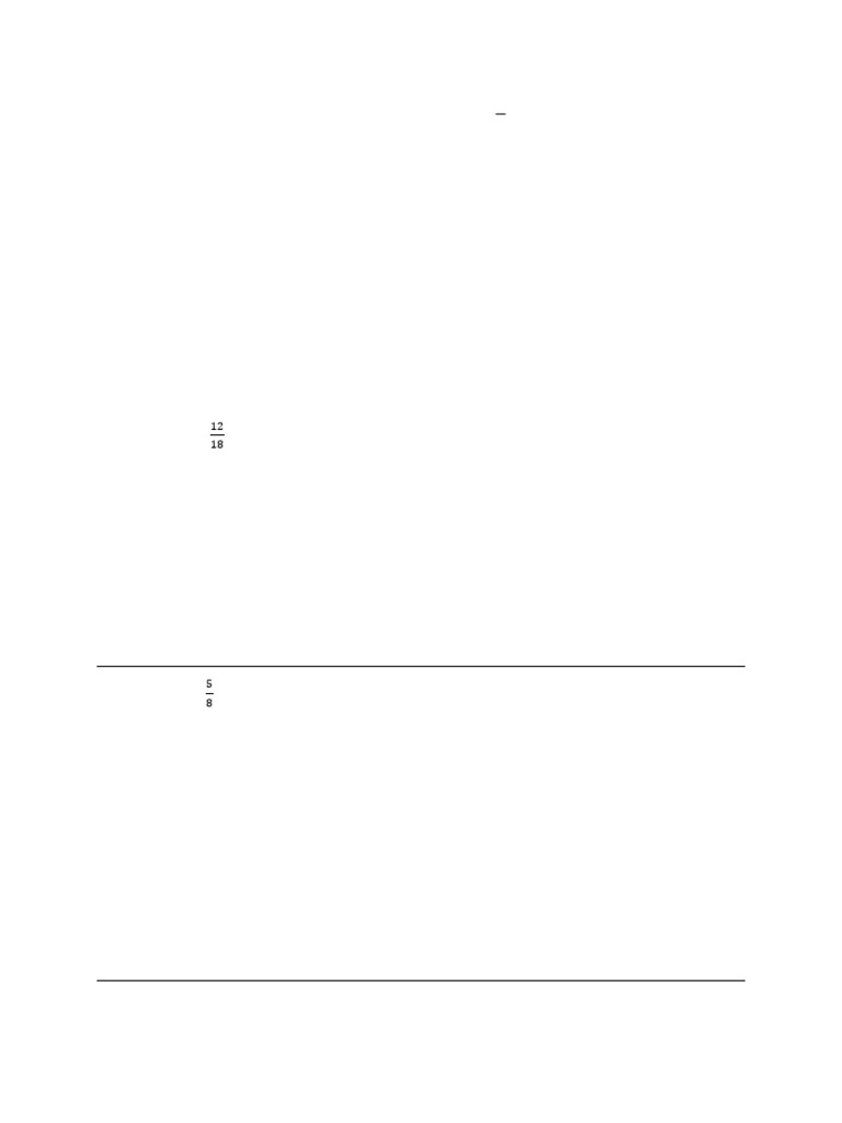SEA Math Practice Questions – Fractions-1 | PDF | Mathematics | Arithmetic
