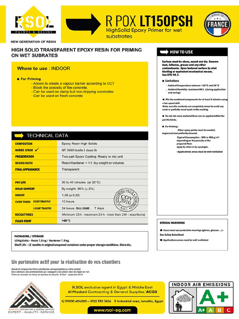FT RPOX LT150PSH ENGL 03-2019 final | PDF