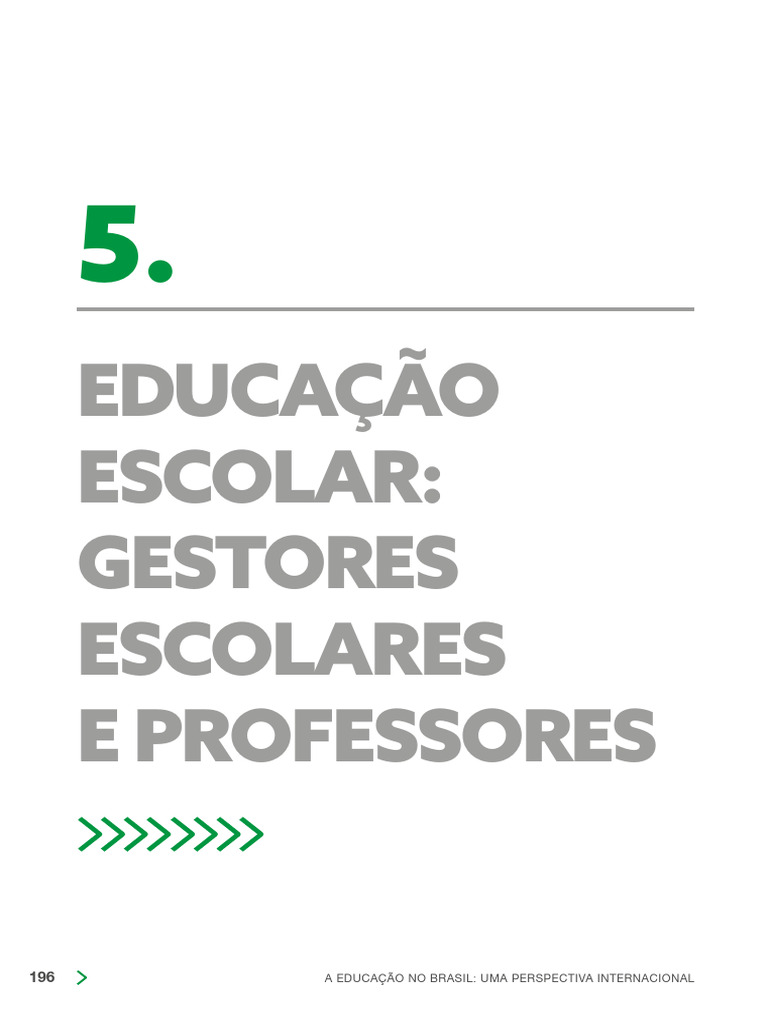 Cap IV - A Educacao No Brasil Uma Perspectiva Internacional | PDF | Brasil | Custo de vida