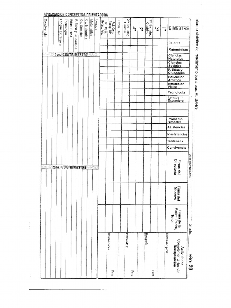 Libretas Secundaria | PDF