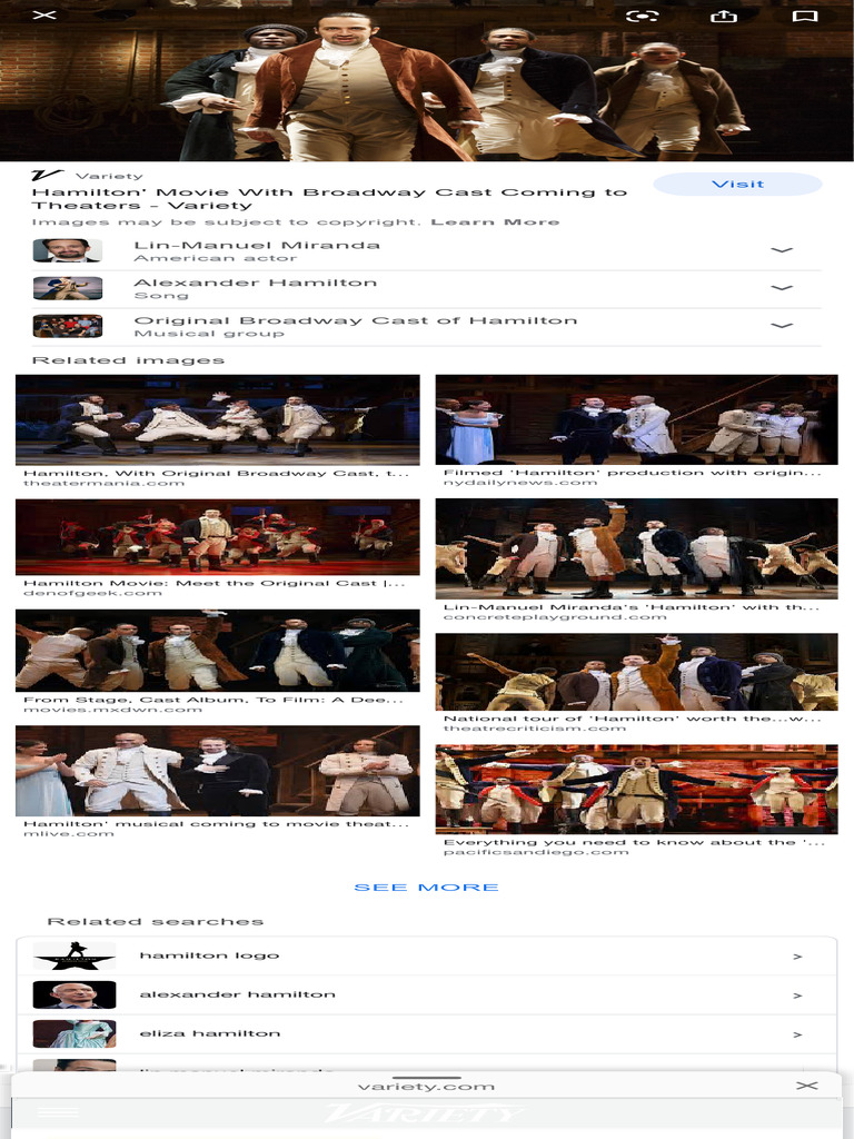 Hamilton Cast - Google Search | PDF