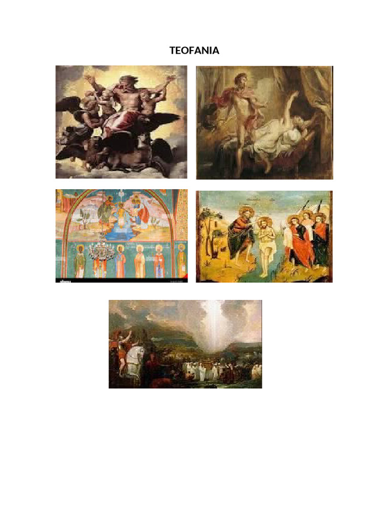 TEOFANIA | PDF