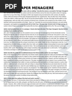 The Paper Menagerie: Ken Liu | PDF