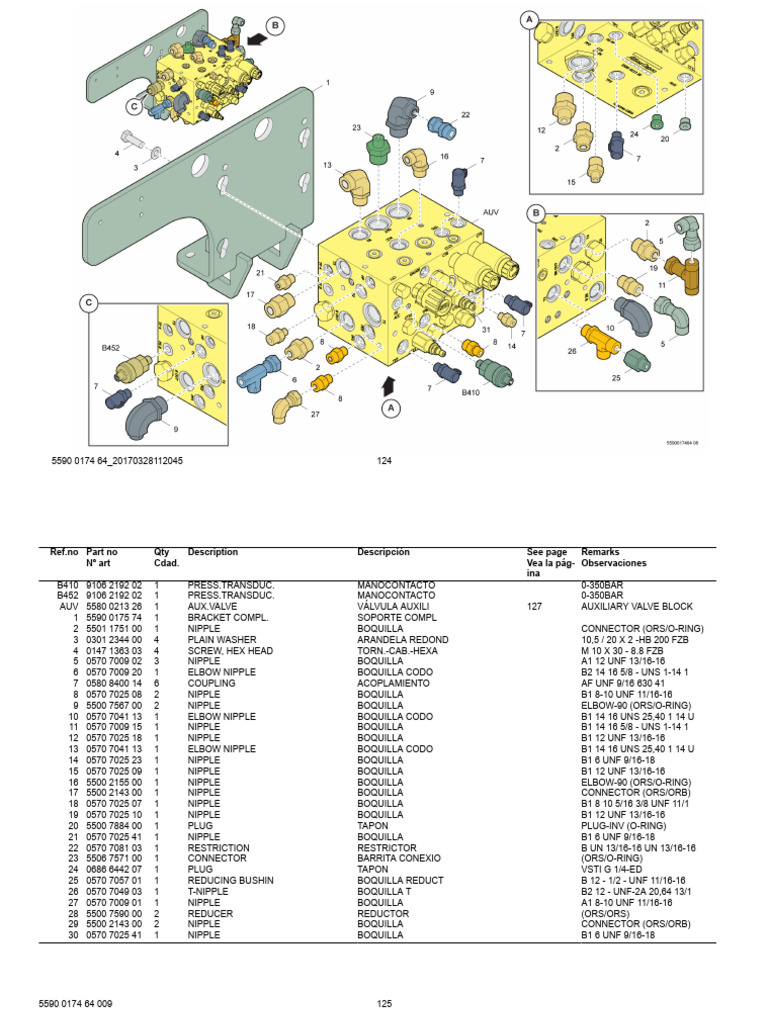 MT65 Válvula de Freno | PDF | Válvula | Tecnología del motor