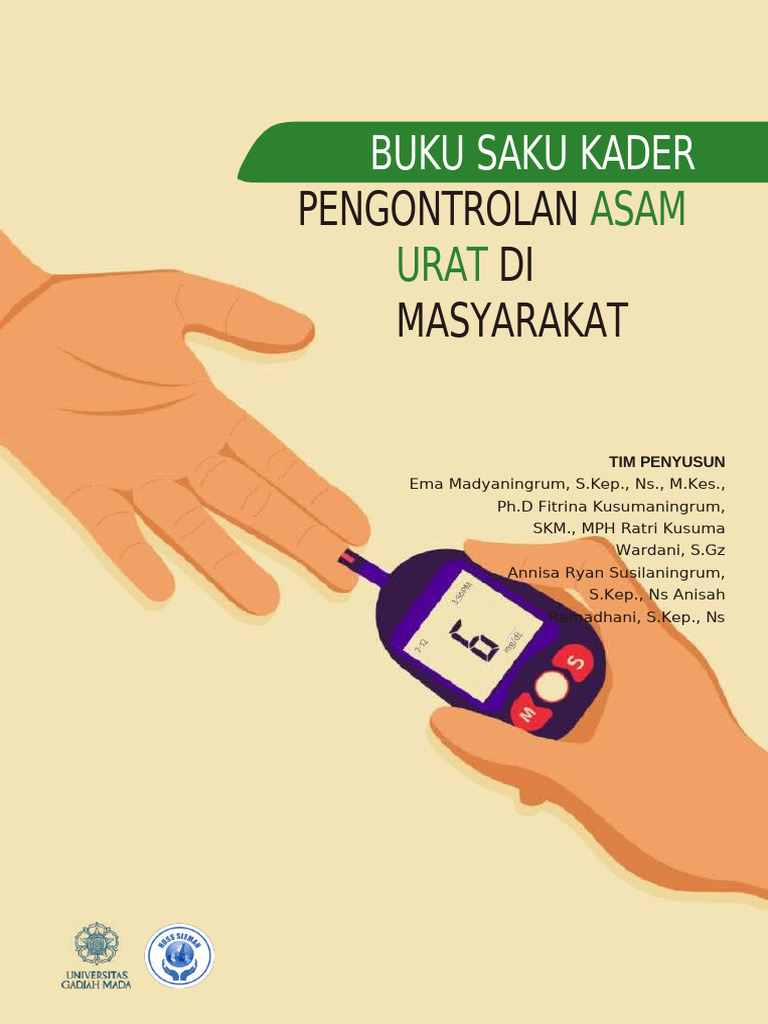 Buku Saku Kader Pengontrolan Asam Urat Di Masyarakat Ema Madyaningrum ...