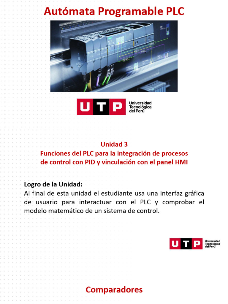 Funciones del PLC en Control PID y HMI | PDF | Controlador lógico ...