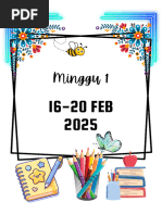 Divider RPH 2025 Kumpulan B Versi Bunga-Compressed | PDF