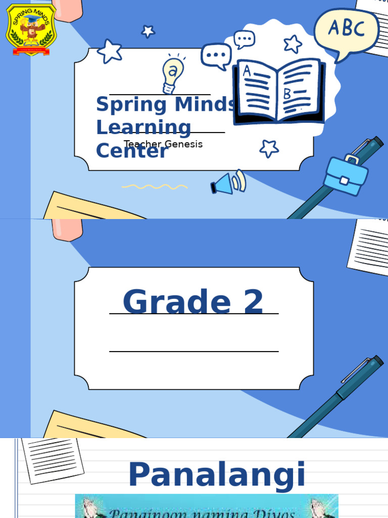 Grade 2 Performance Task on Resources | PDF