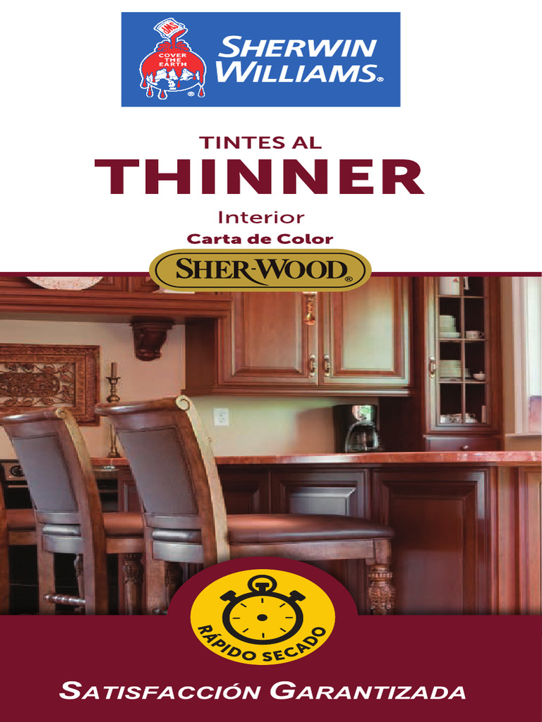 Carta de Color Tinte Al Thinner WEB | PDF