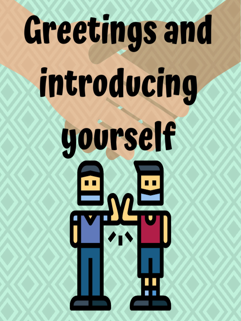 Greetings and introduction | PDF