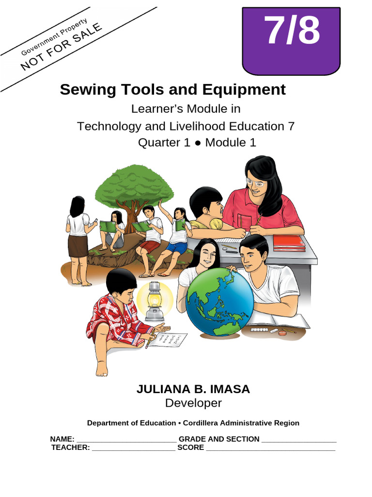 Module 1 Dressmaking Exploratory 1 | PDF | Seam (Sewing) | Sewing