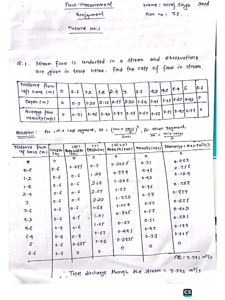 Flow Assignment | PDF
