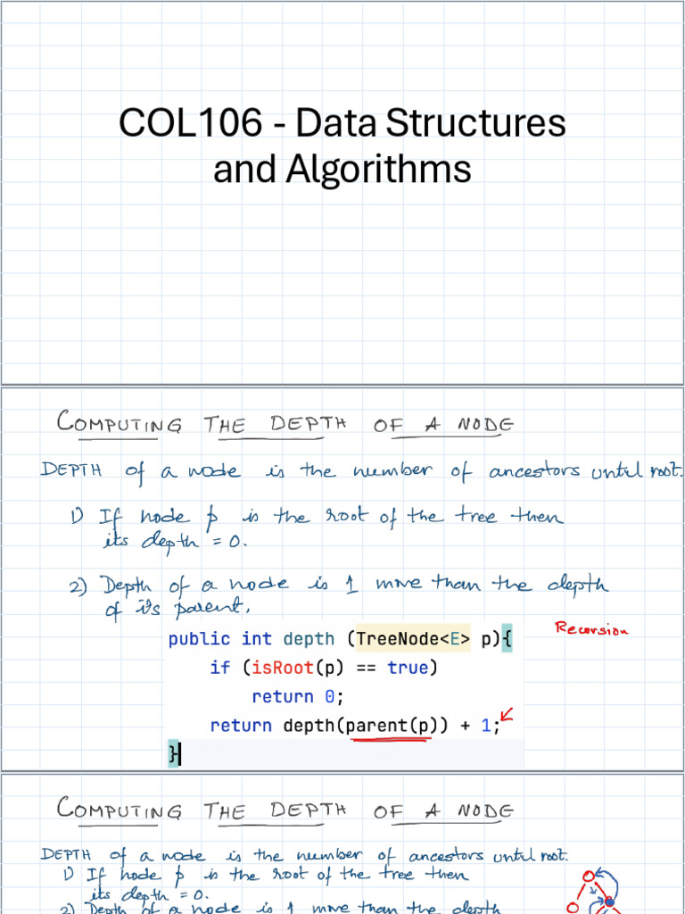 Data Structures and Algorithms Course | PDF