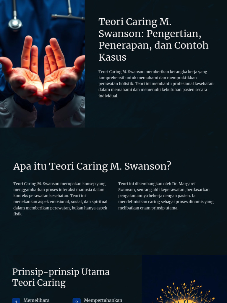 Teori Caring M. Swanson dalam Keperawatan | PDF