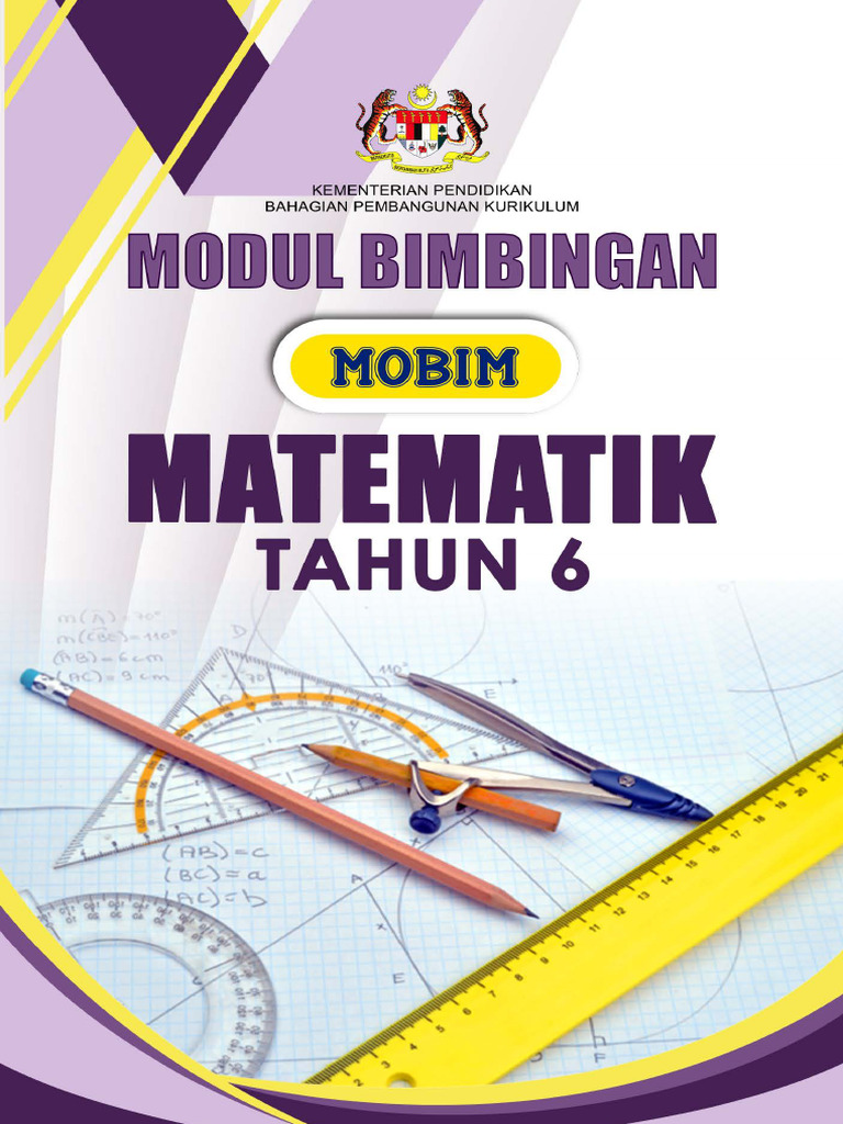 Modul Matematik Tahun 6: Panduan MOBIM | PDF