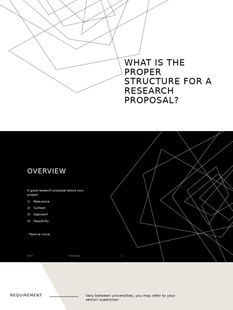 What Is The Proper Structure For A Research | PDF